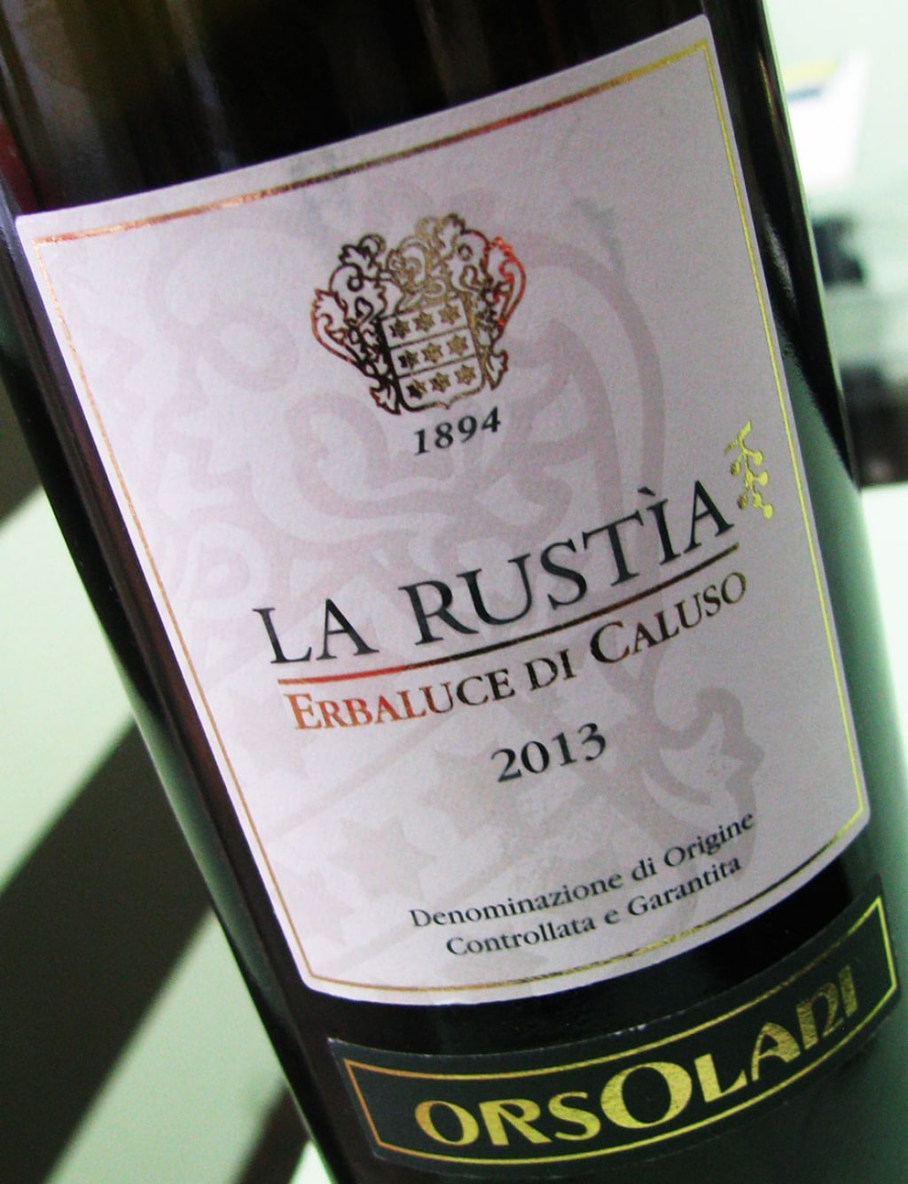 DOCG Erbaluce di Caluso "La Rustìa" - Orsolani 2013 - Cucchiaio d'Argento