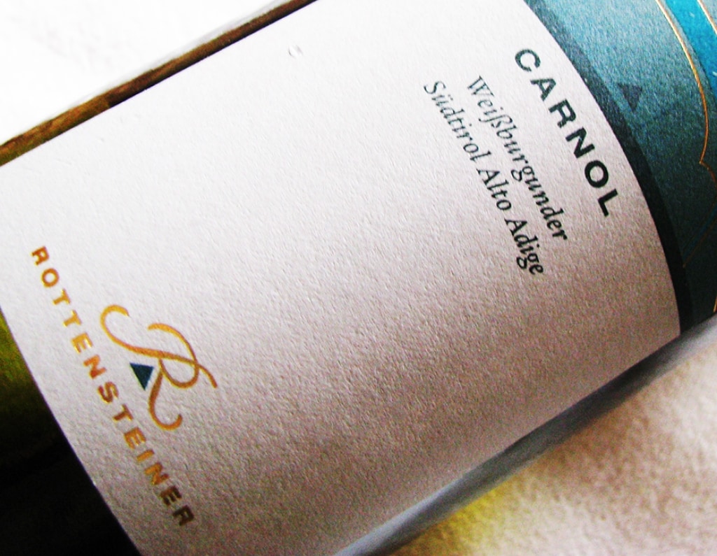 DOC Alto Adige Pinot Bianco "Carnol" - Rottensteiner 2013 - Cucchiaio d ...