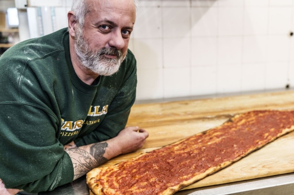 Roscioli a Masterchef incanta con la sua pizza alla pala. Vi ...