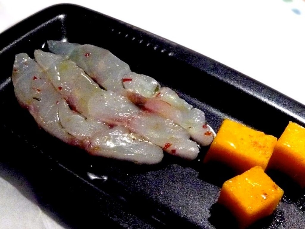 Ricetta Ombrina Cruda con marinatura Piccante e Zucca - Cucchiaio d'Argento