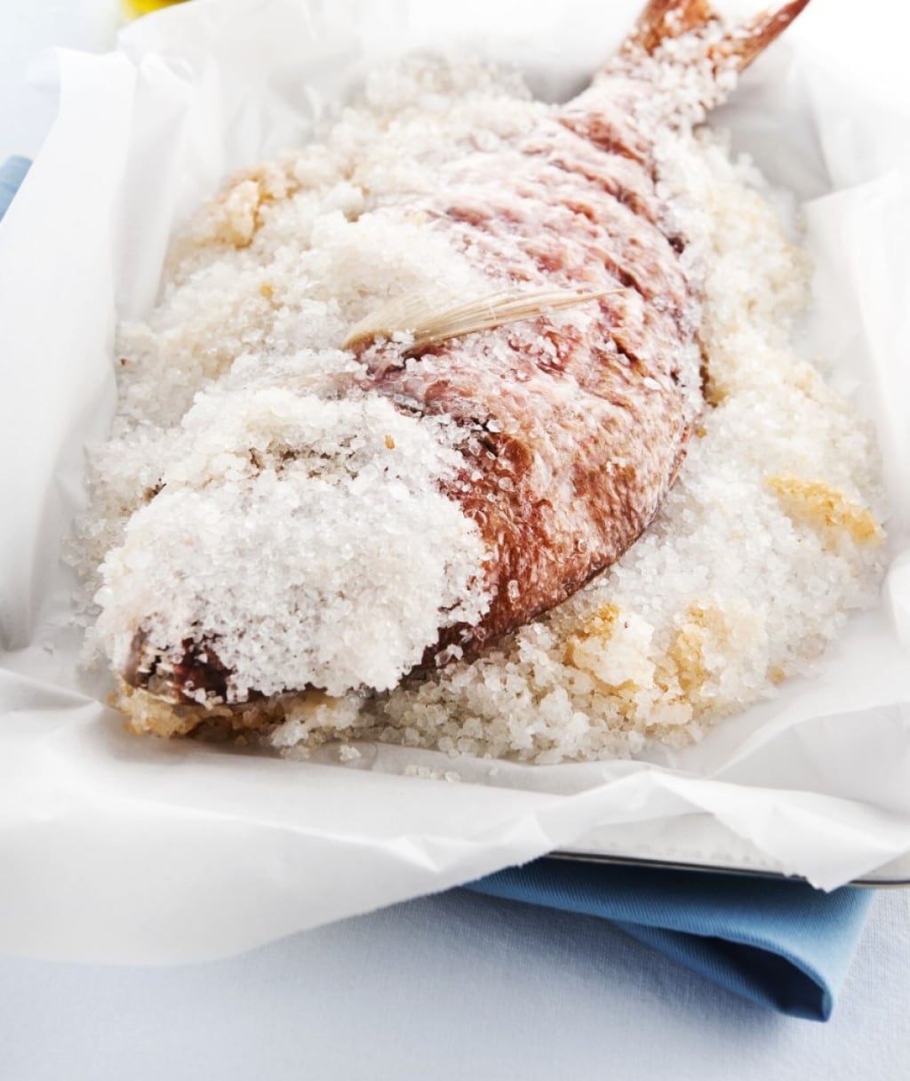 Ricetta Dentice al sale - Cucchiaio d'Argento