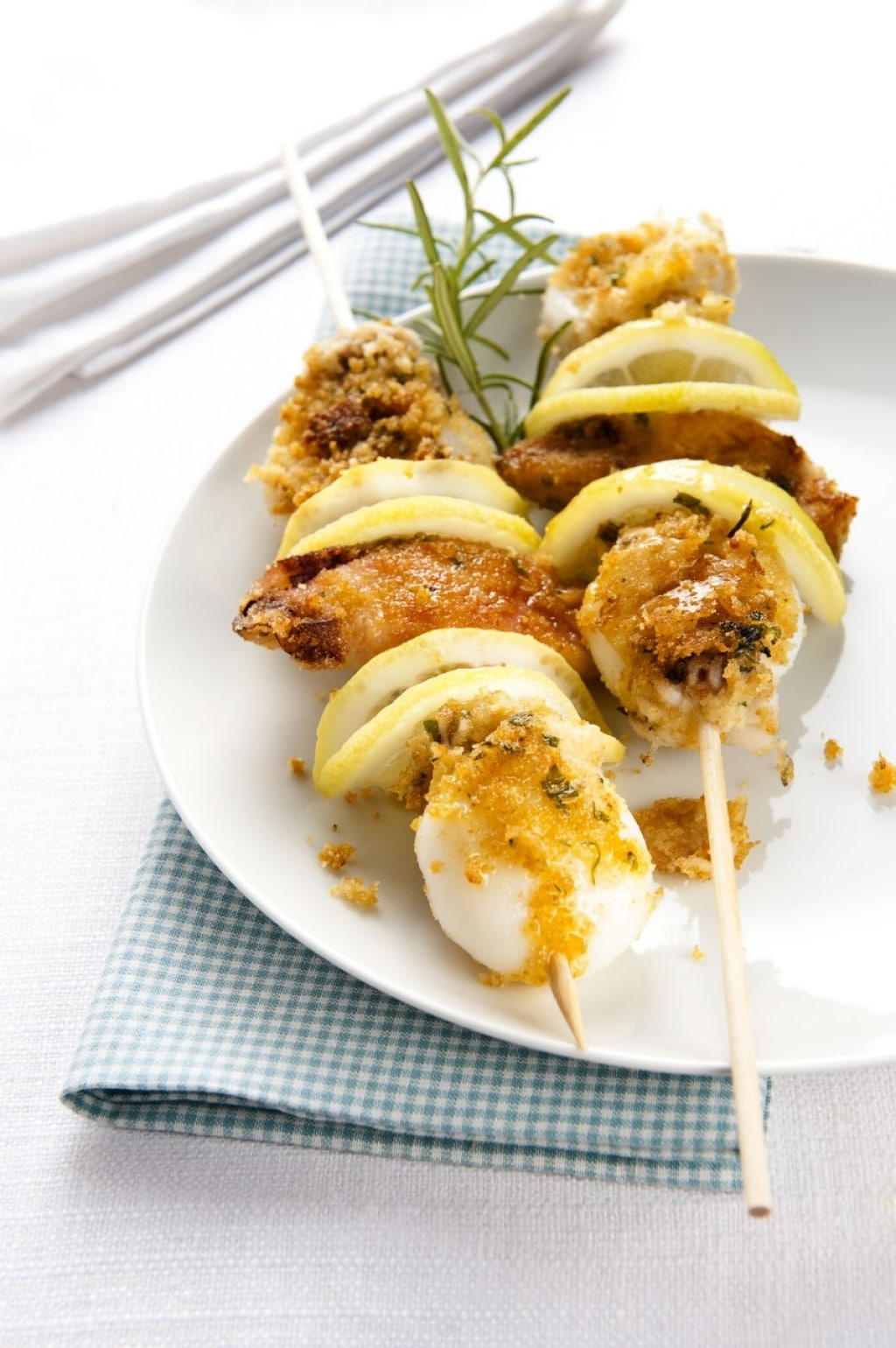 Ricetta Spiedini di mare - Cucchiaio d'Argento