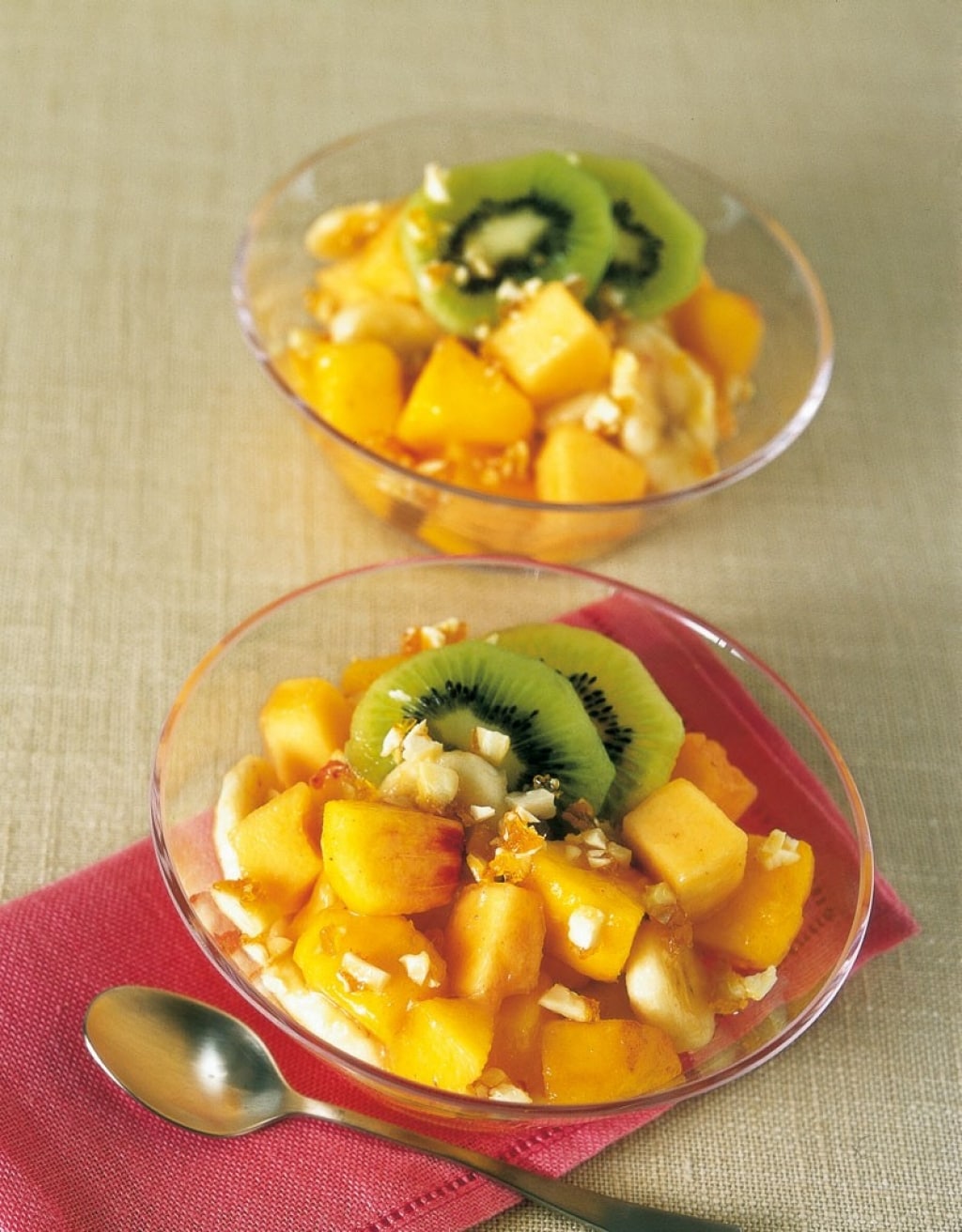 Ricetta Macedonia al croccante - Cucchiaio d'Argento