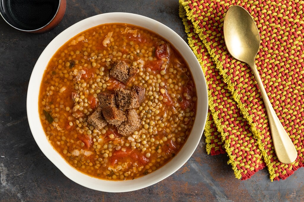 Ricetta Minestra di lenticchie - Cucchiaio d'Argento