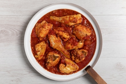 Ricetta Pollo al sugo - Cucchiaio d'Argento
