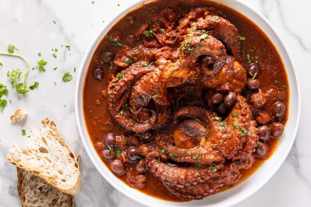 Ricetta Polpo alla Luciana - Cucchiaio d'Argento Ricetta Polpo alla Luciana - Cucchiaio d'Argento