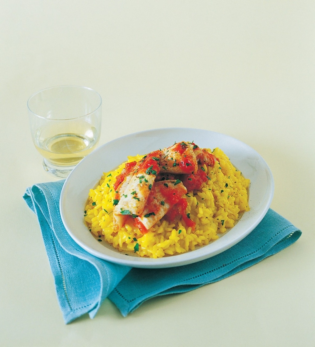 Ricetta Risotto allo zafferano e filetti di sogliola - Cucchiaio d'Argento