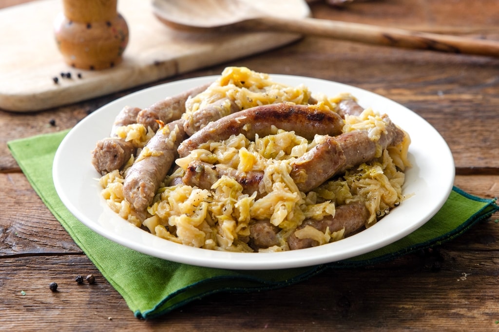 Ricetta Verza e salsiccia - Cucchiaio d'Argento