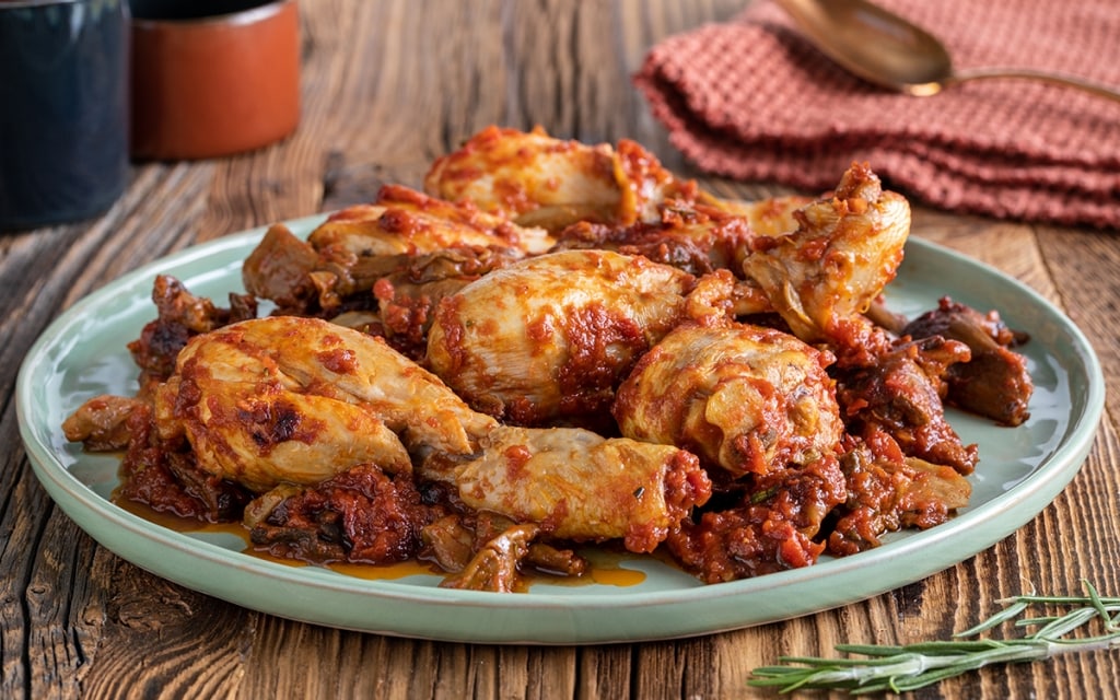 Ricetta Pollo ai funghi - Cucchiaio d'Argento Ricetta Pollo ai funghi - Cucchiaio d'Argento