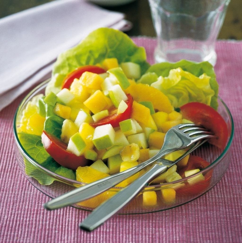 Ricetta Insalata di lattuga e frutta mista - Stati Uniti - Cucchiaio d ...