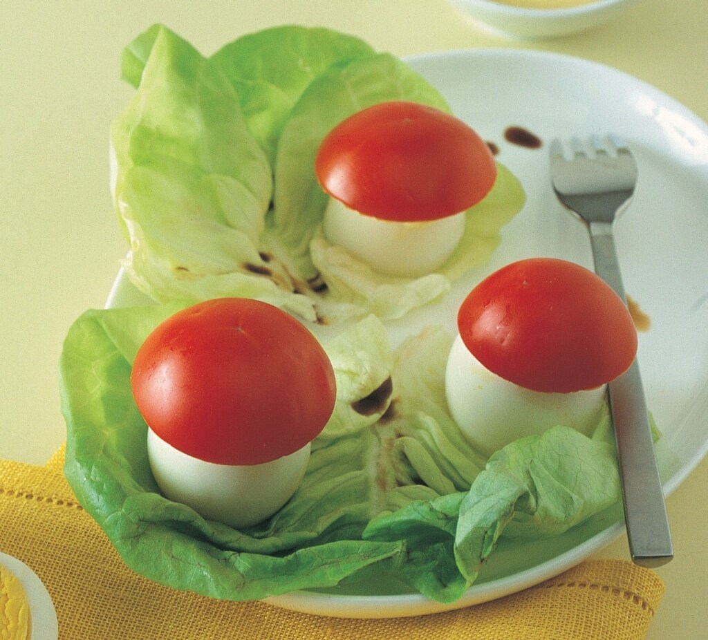 Ricetta Funghetti bianchi e rossi - Cucchiaio d'Argento