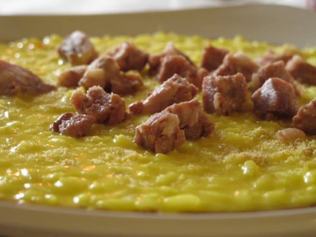 Ricetta Riso giallo e mortadella d'oca - Cucchiaio d'Argento