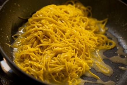 Ricetta Tajarin al burro di cacao e tartufo - Cucchiaio d'Argento