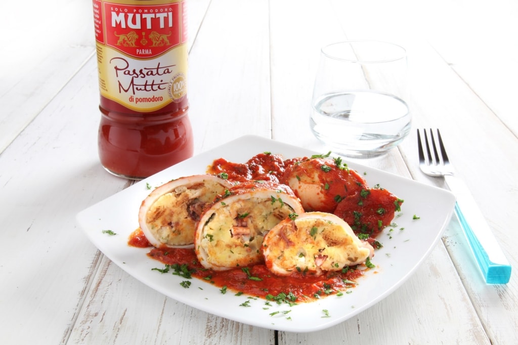 Ricetta Totani ripieni in guazzetto - Cucchiaio d'Argento