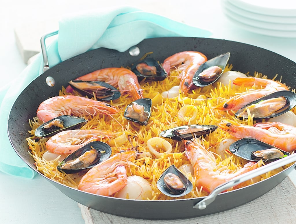 Ricetta Paella di fideos - Cucchiaio d'Argento