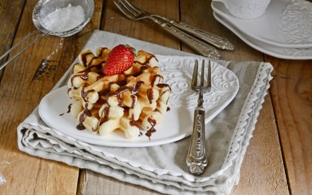 Ricetta Waffle alla Nutella - Cucchiaio d'Argento