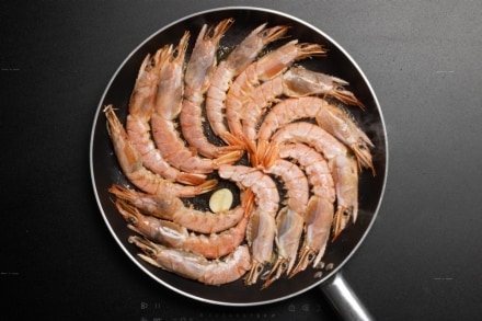 Ricetta Gamberoni in padella - Cucchiaio d'Argento
