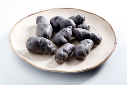 Ricetta Patate viola al forno - Cucchiaio d'Argento