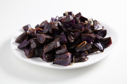 Ricetta Patate viola al forno - Cucchiaio d'Argento