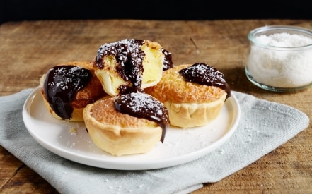 Ricetta Tortini al cioccolato e cocco - Cucchiaio d'Argento