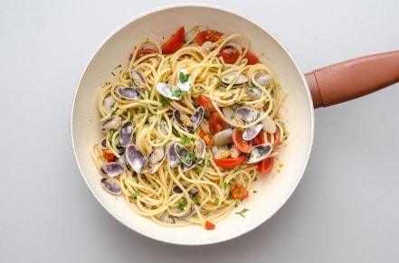 Ricetta Spaghetti con le arselle - Cucchiaio d'Argento