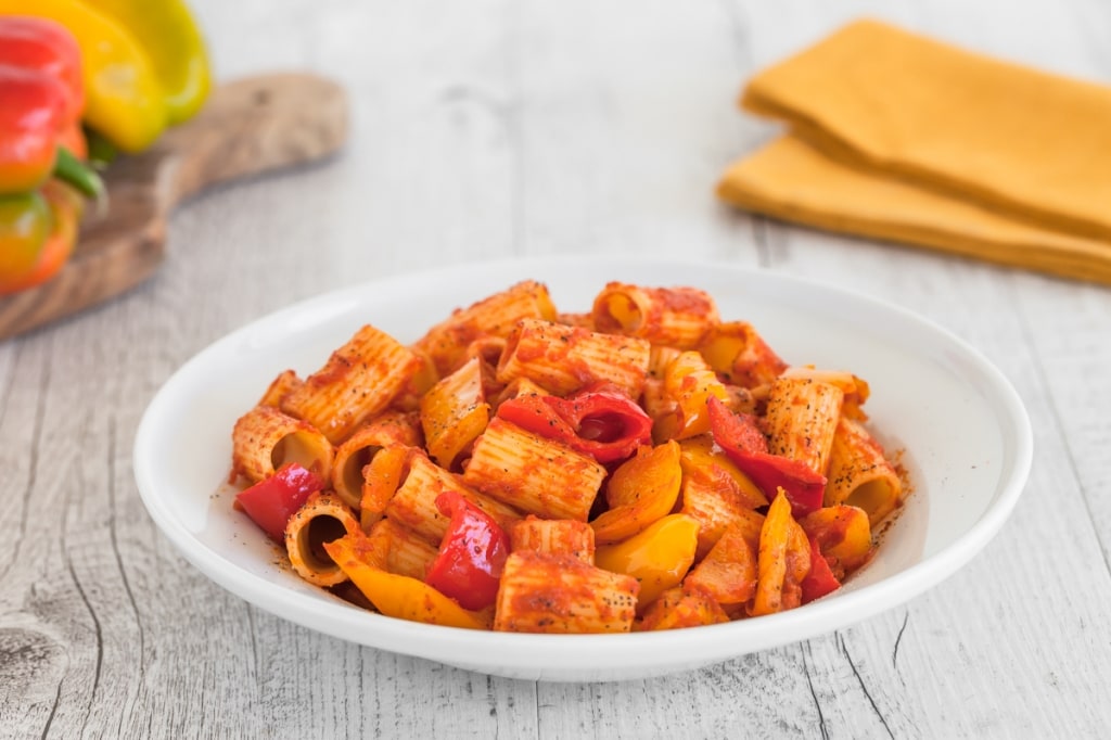 Ricetta Pasta con i peperoni - Cucchiaio d'Argento