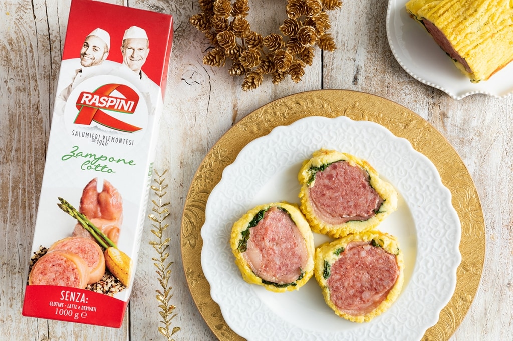 Ricetta Tronchetto di zampone in crosta di puré - Cucchiaio d'Argento