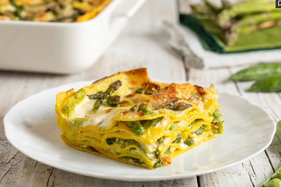 Ricetta Lasagne agli asparagi - Cucchiaio d'Argento