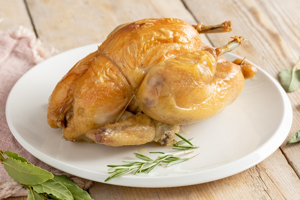 Ricetta Pollo di Bresse al forno - Cucchiaio d'Argento