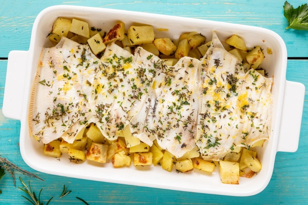 Ricetta Platessa al forno - Cucchiaio d'Argento