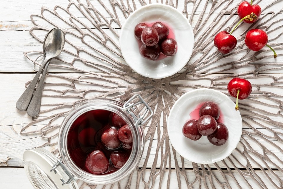 Ricetta Ciliegie sciroppate - Cucchiaio d'Argento