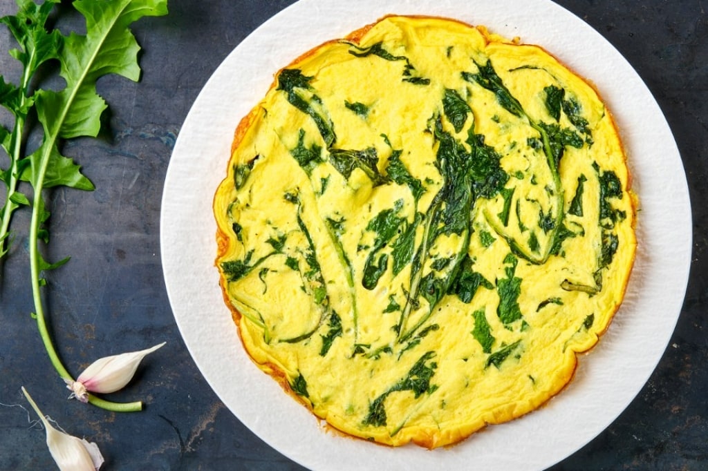 Ricetta Frittata di tarassaco - Cucchiaio d'Argento