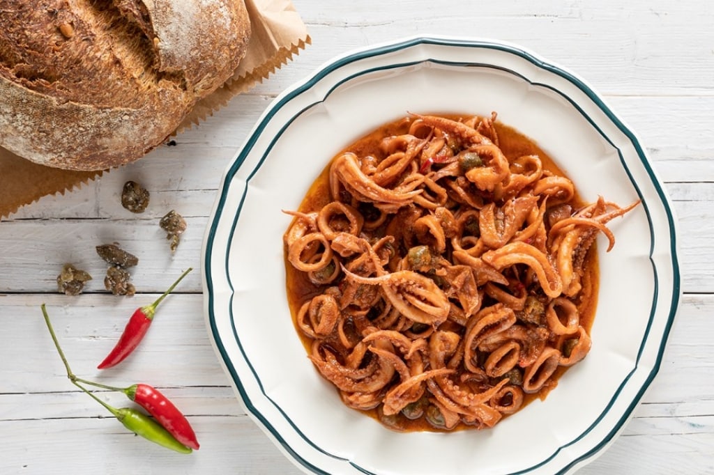 Ricetta Totani in umido - Cucchiaio d'Argento