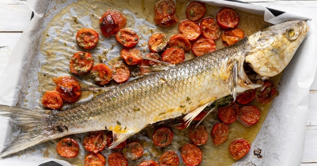 Ricetta Cefalo al forno - Cucchiaio d'Argento