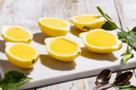 Ricetta Limoni ripieni al lemon curd - Cucchiaio d'Argento