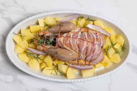 Ricetta Faraona al forno - Cucchiaio d'Argento