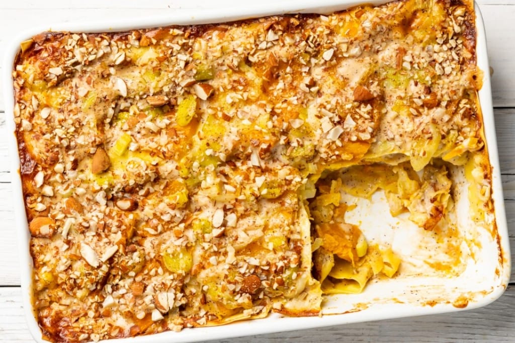 Ricetta Lasagna vegana zucca e porri - Cucchiaio d'Argento
