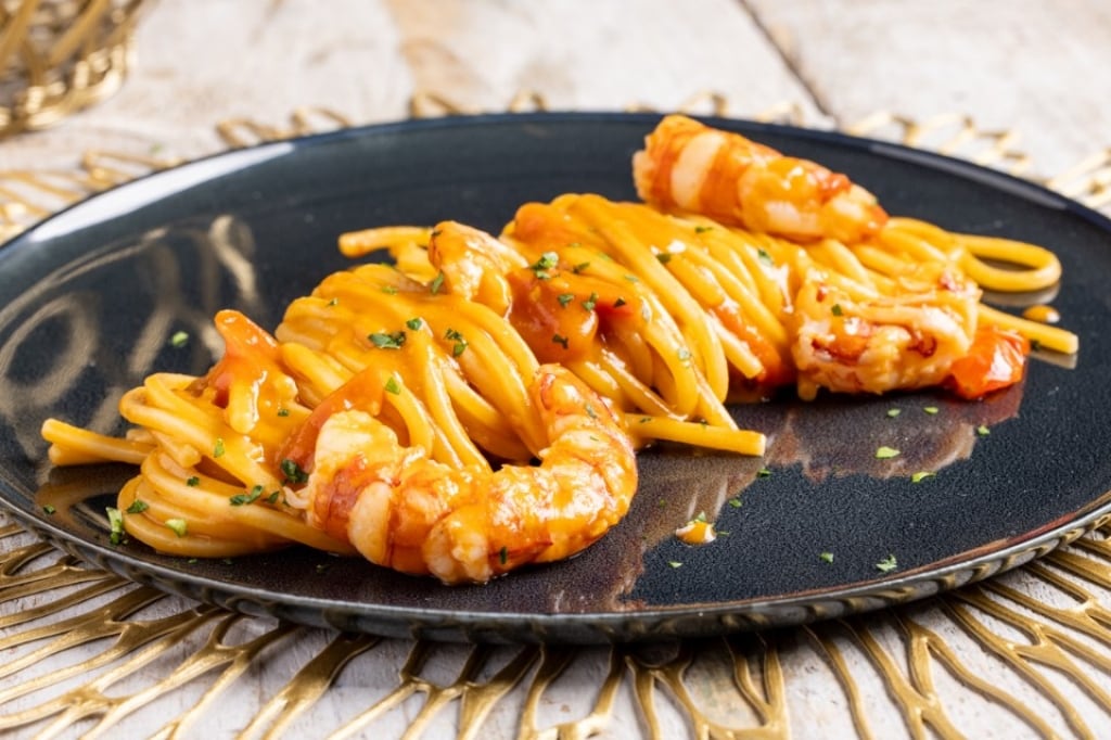 Ricetta Spaghetti con gamberoni - Cucchiaio d'Argento