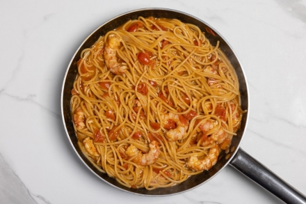 Ricetta Spaghetti con gamberoni - Cucchiaio d'Argento