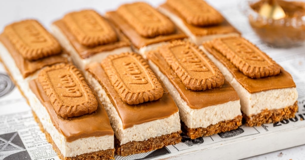 Ricetta Lotus cheesecake bars - Cucchiaio d'Argento