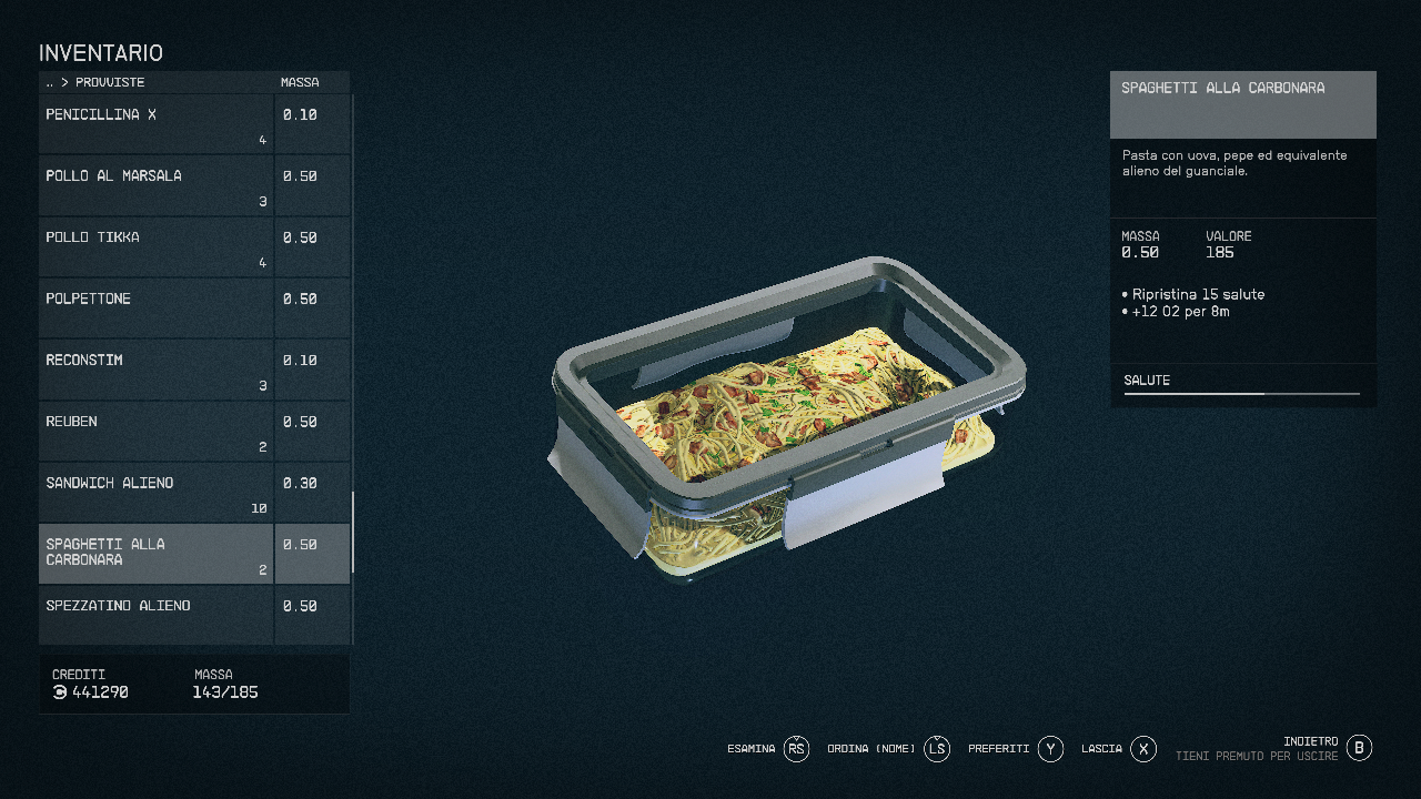Come si mangia in Starfield: insetti, cubi di proteine e carne ...