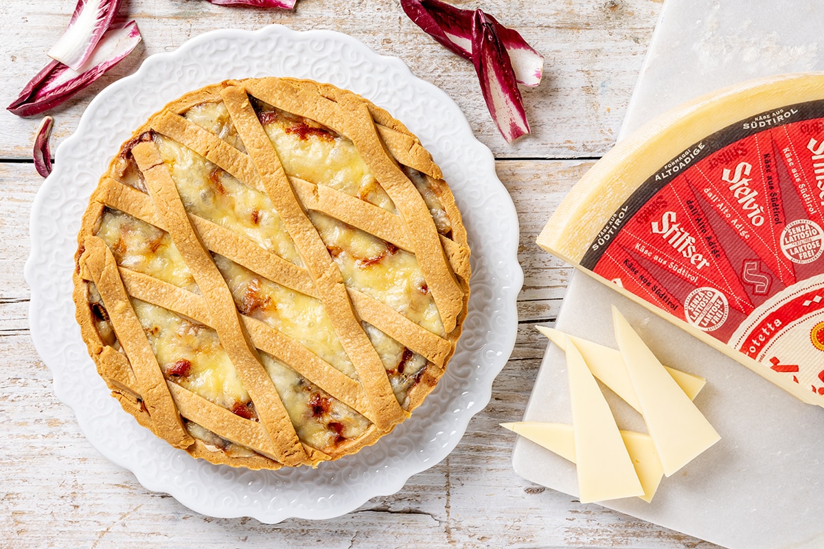 Ricetta Crostata salata al Formaggio Stelvio DOP - Cucchiaio d'Argento